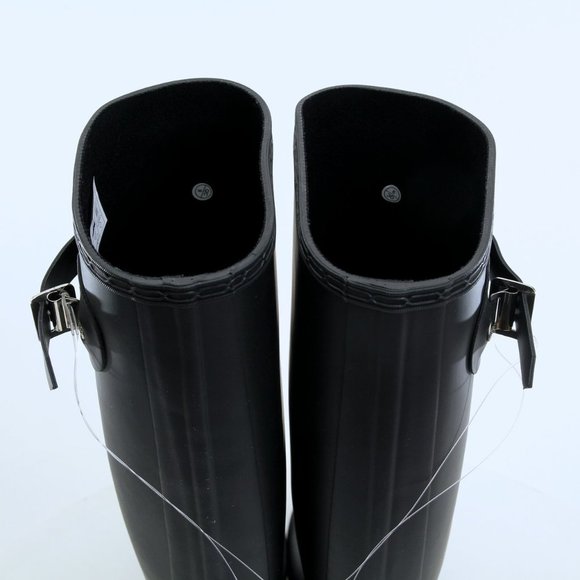 Hunter | Shoes | Nib Hunter Original Tall Rain Boots Matte In Black ...